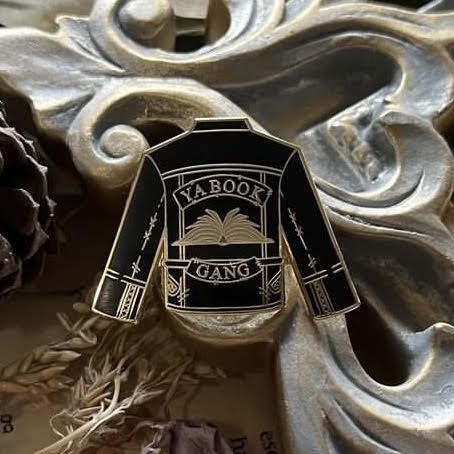 YA Book Gang Reader Jacket enamel pin – foxandwit